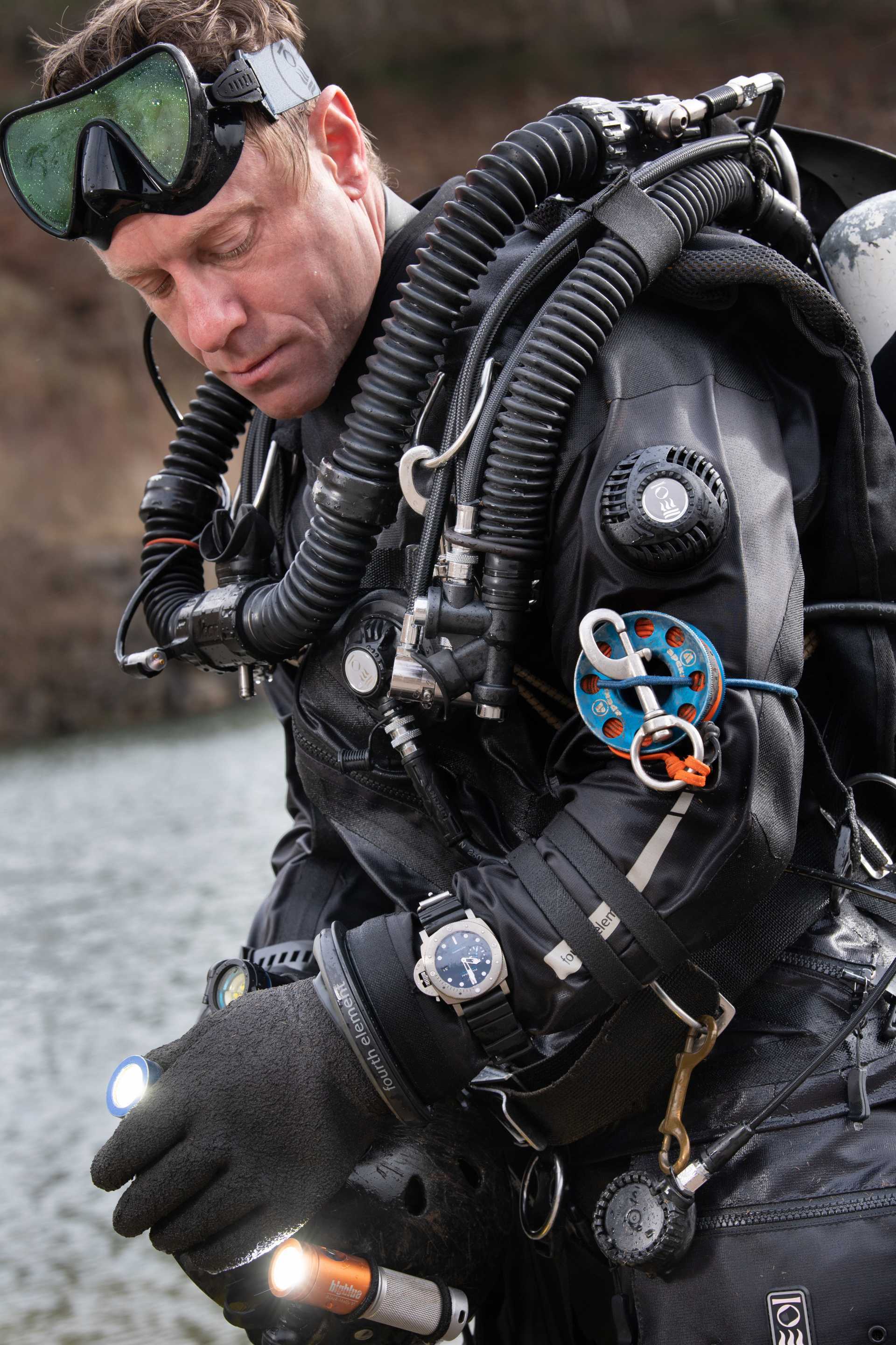 Diver Andy Torbet doesn't do dry land | Square Mile