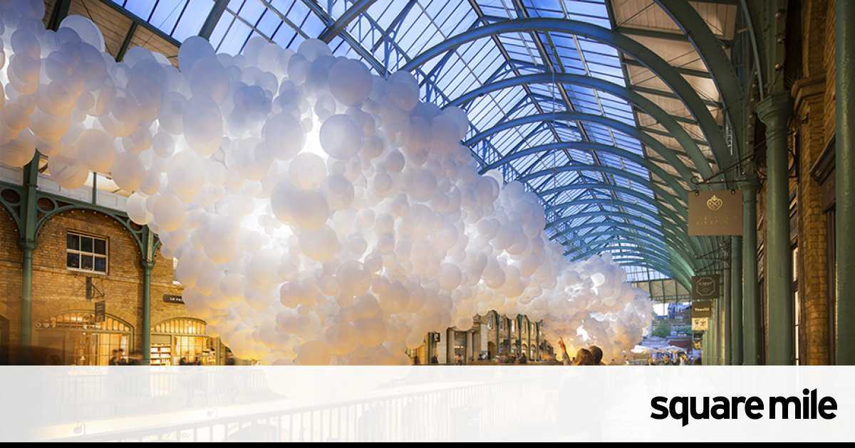 100,000 balloons are set to fill Covent Garden Market for an art ...