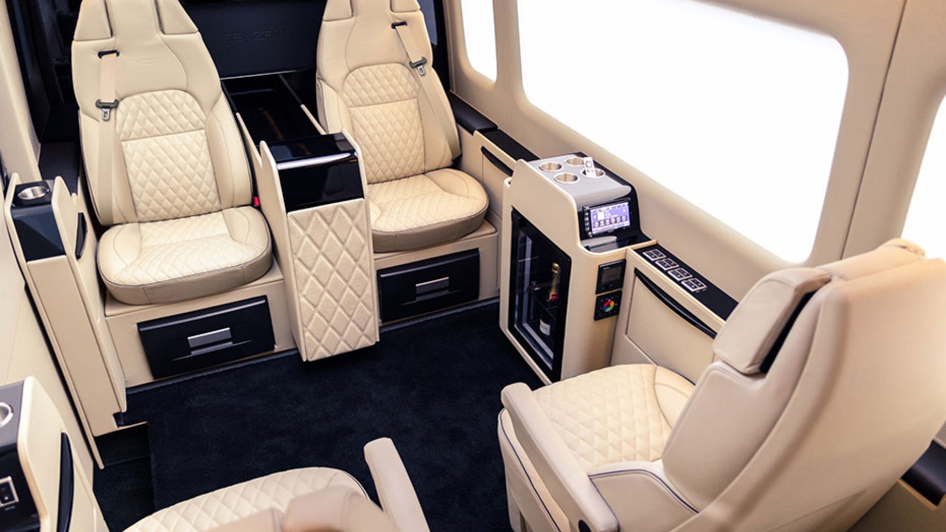 The world's most luxurious people-carrier: Senzati Jet Sprinter ...