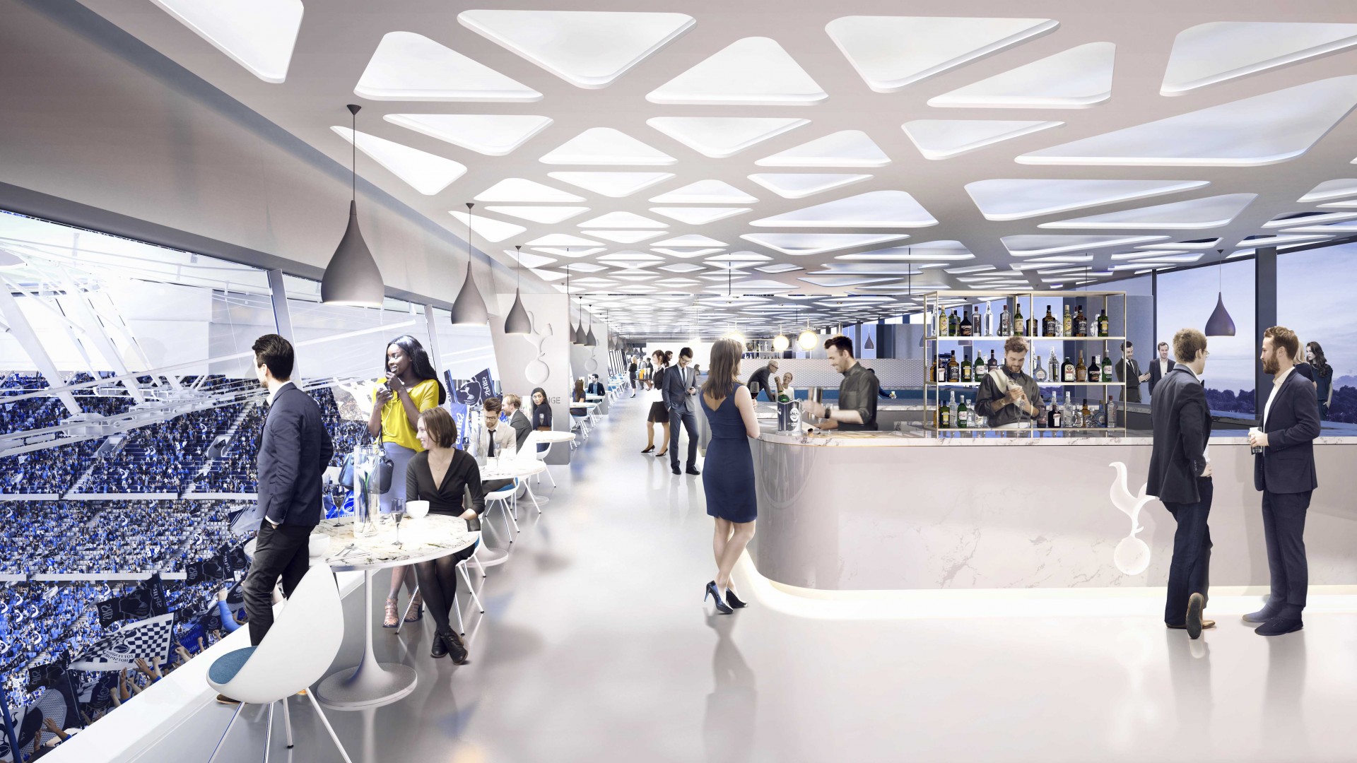 Tottenham Hotspur's new stadium is the last word in footballing luxury ...