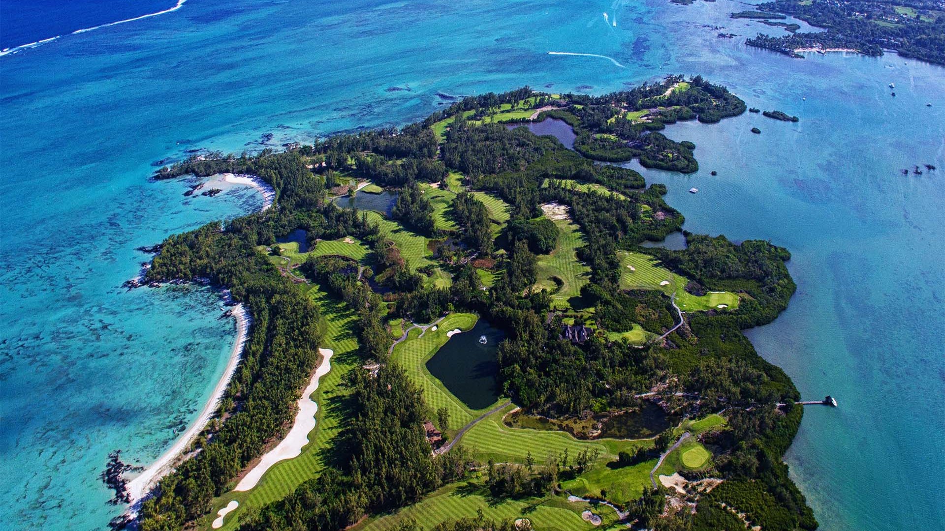 The golf course within a private island | Square Mile
