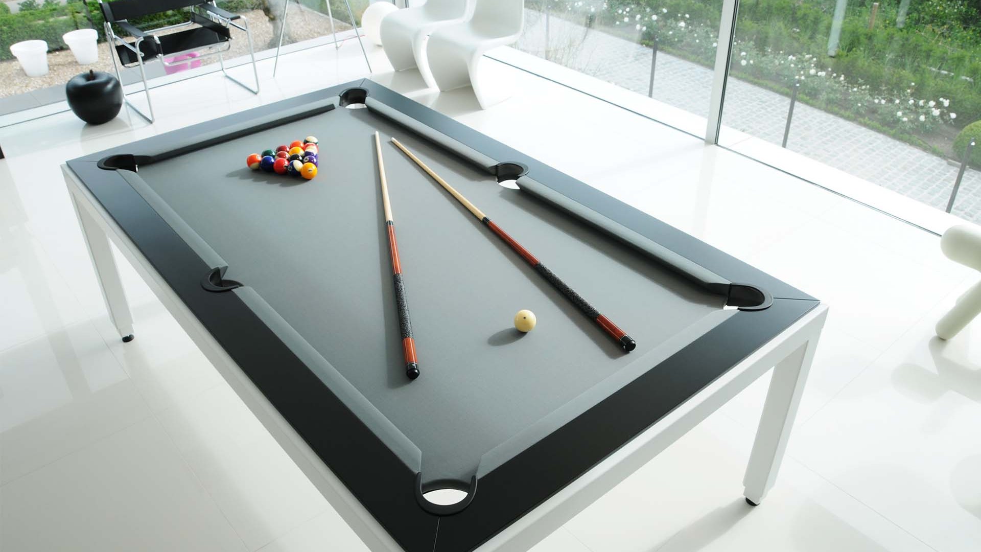 A dining table that becomes a pool table? Yes please... | Square Mile
