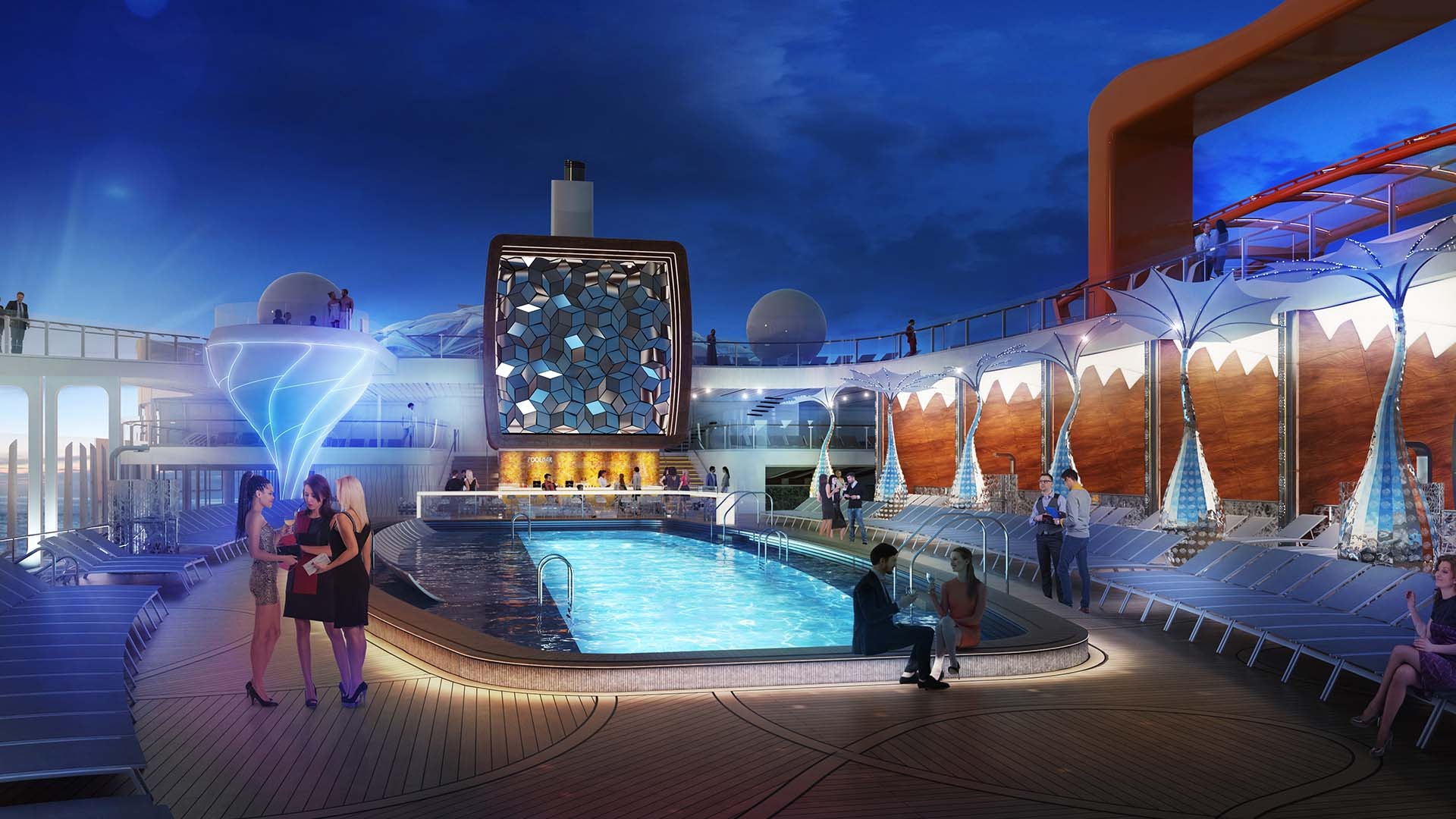 Celebrity Cruises | On board the new Celebrity Edge cruise ship ...