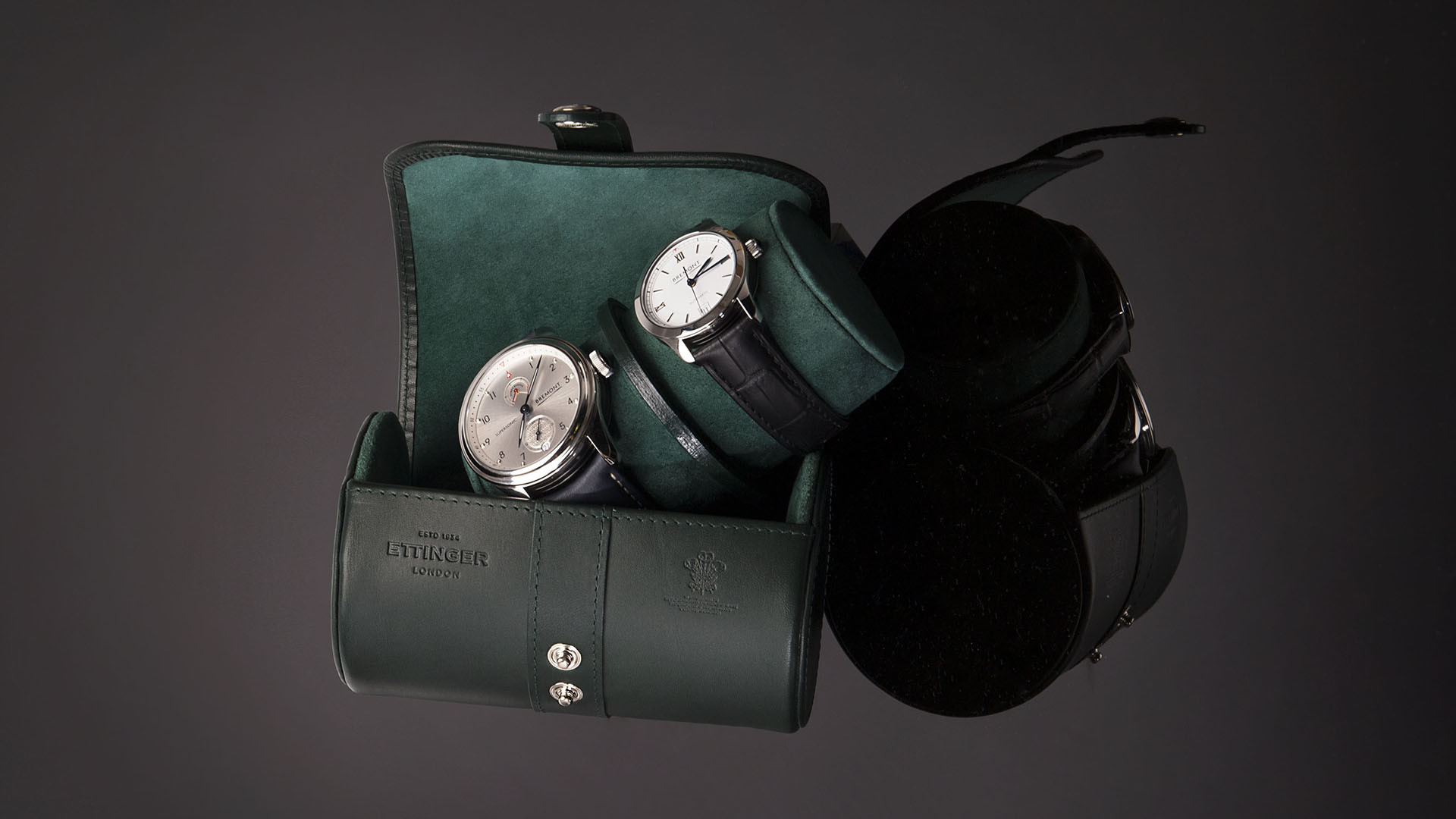 The new leather watch roll from Ettinger, the perfect gift for watch ...