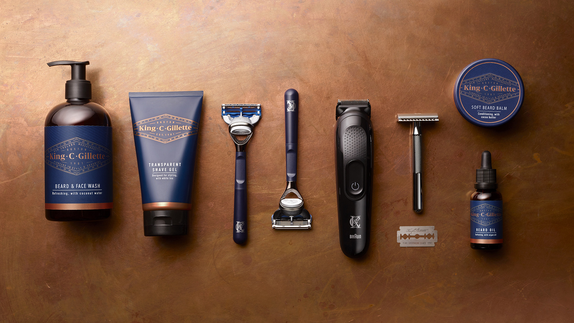 Win the complete new range of products from King C. Gillette ...