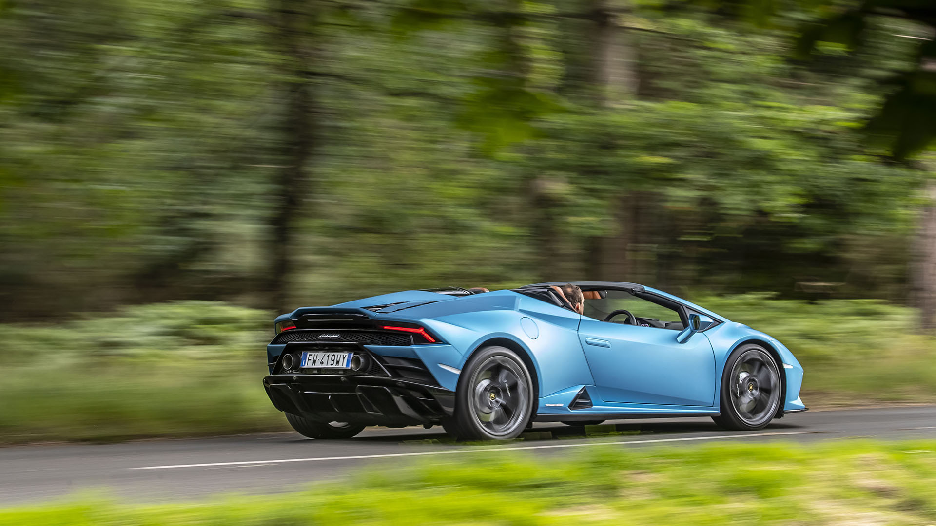 The Lamborghini Huracan Evo RWD Spyder | Square Mile