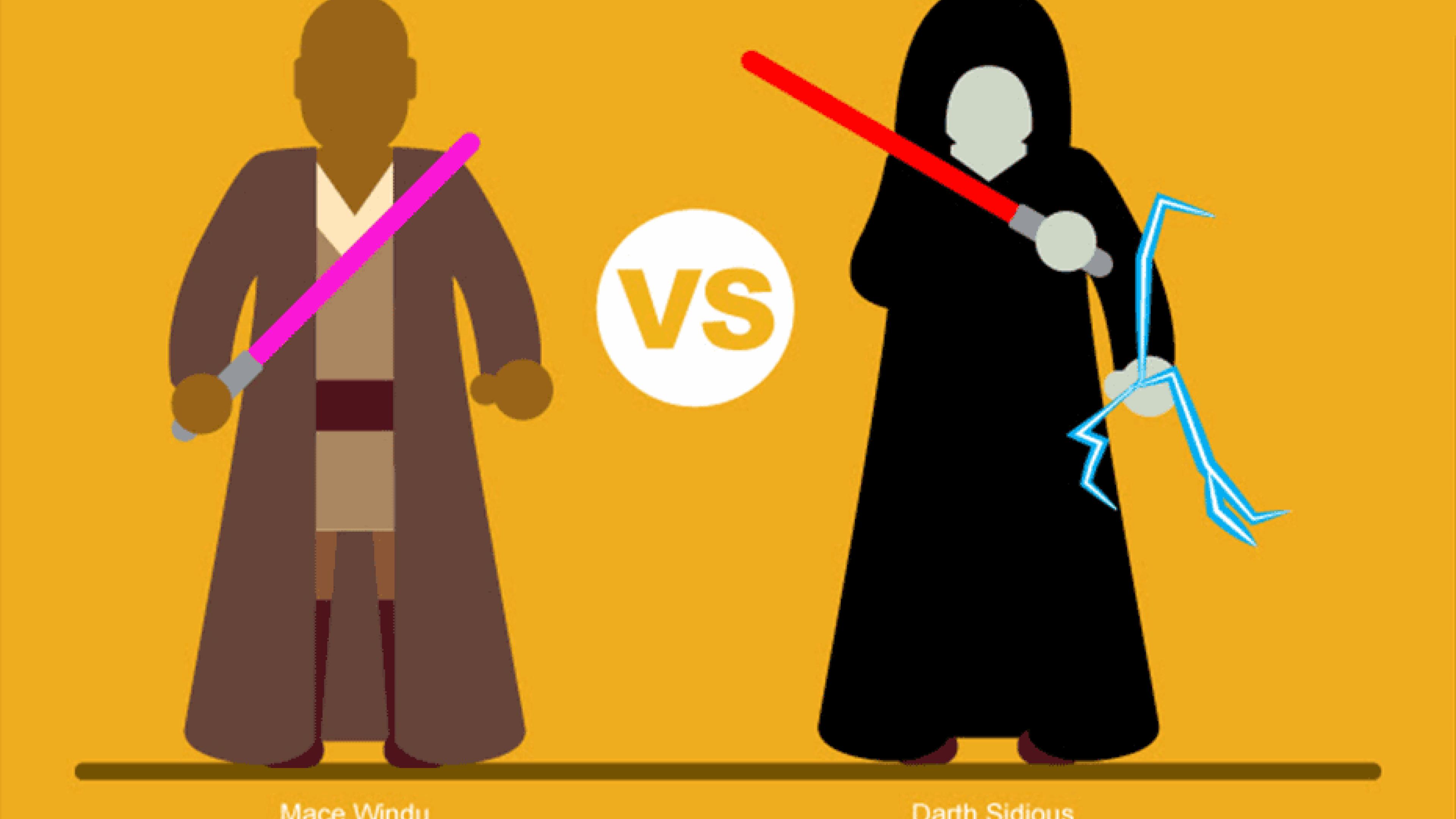 Infographic: The 10 best Star Wars fight scenes | Square Mile