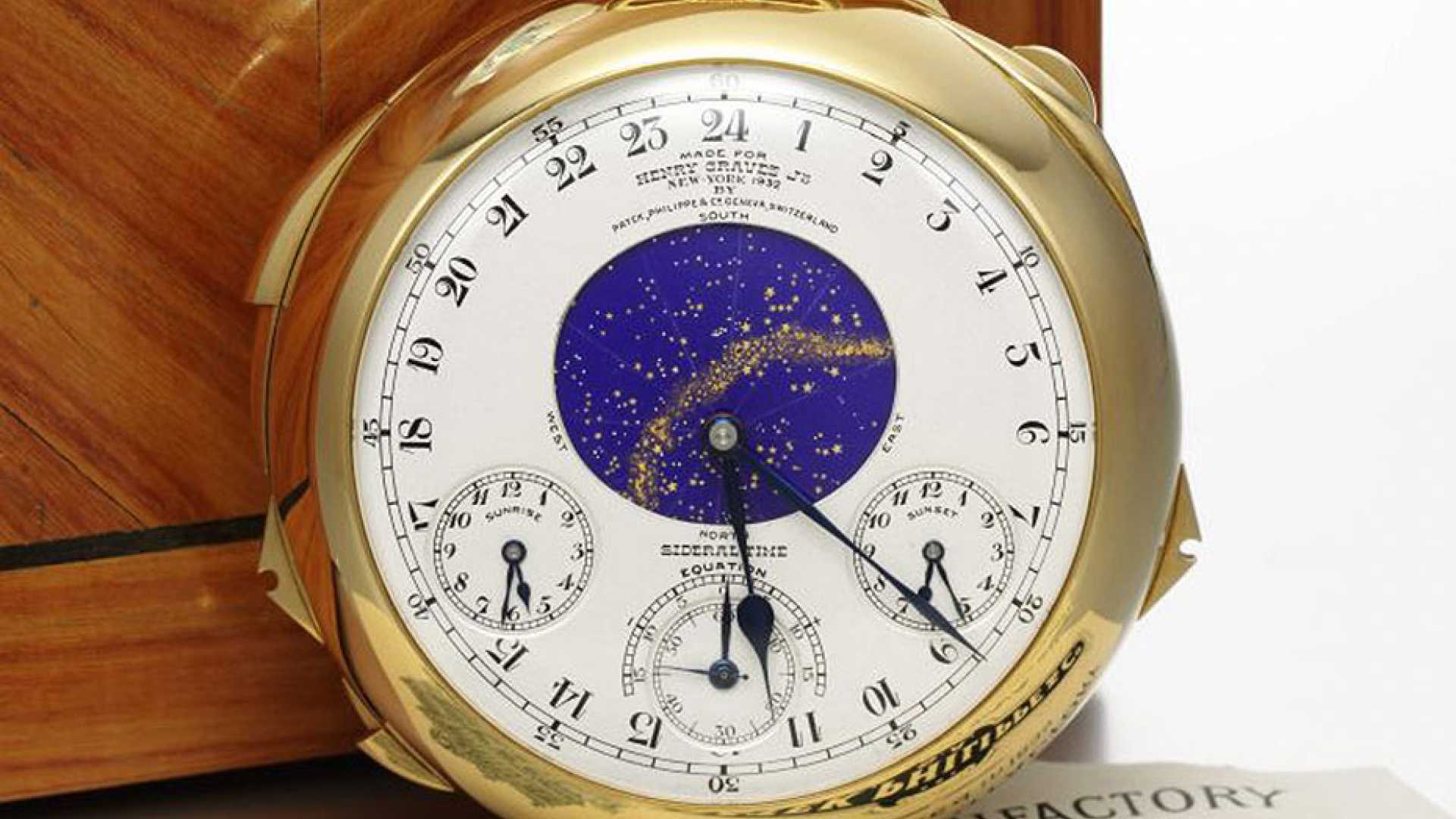 The unmistakeable Patek Philippe Henry Graves Supercomplication ...