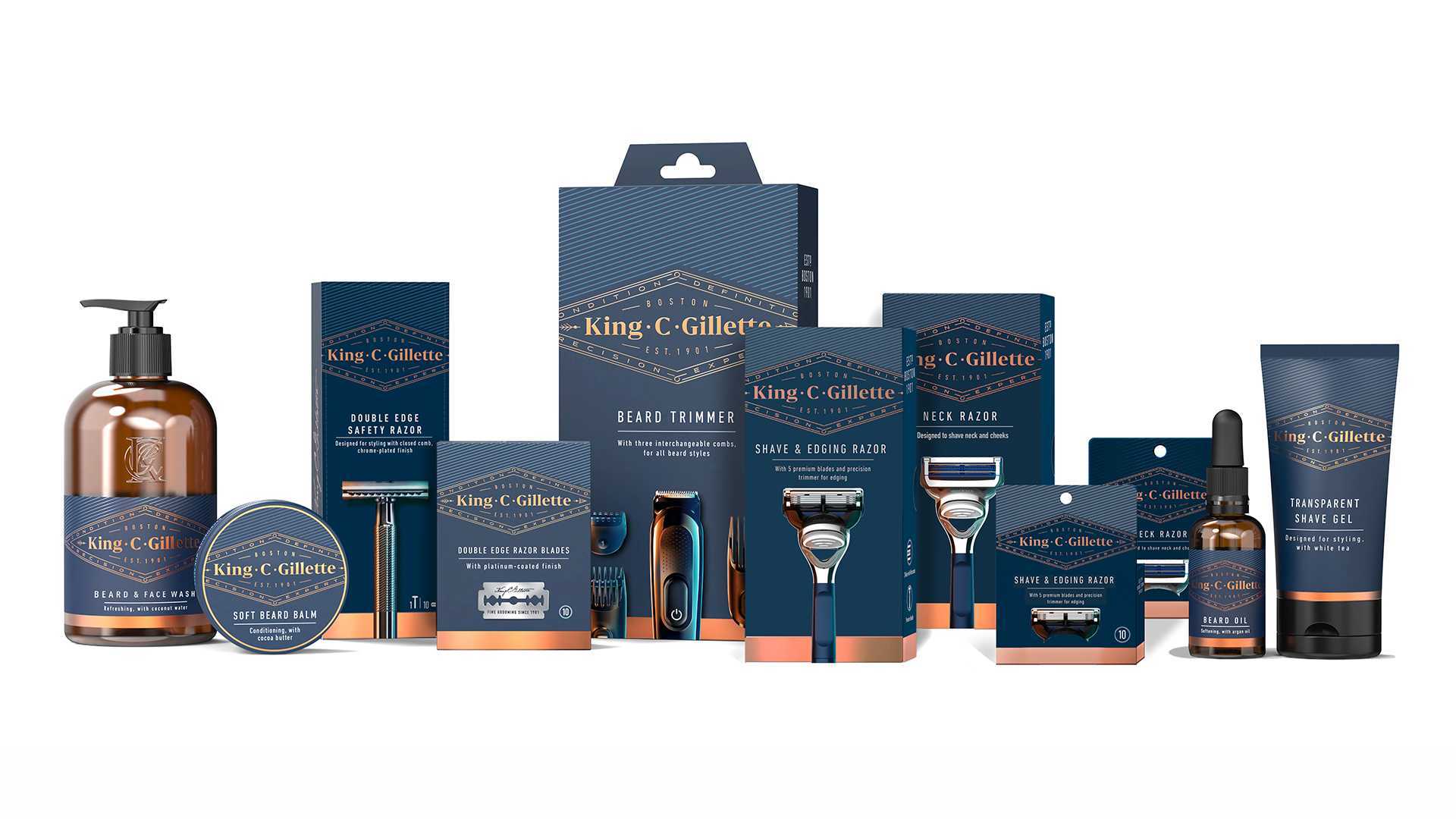 Win the complete new range of products from King C. Gillette ...