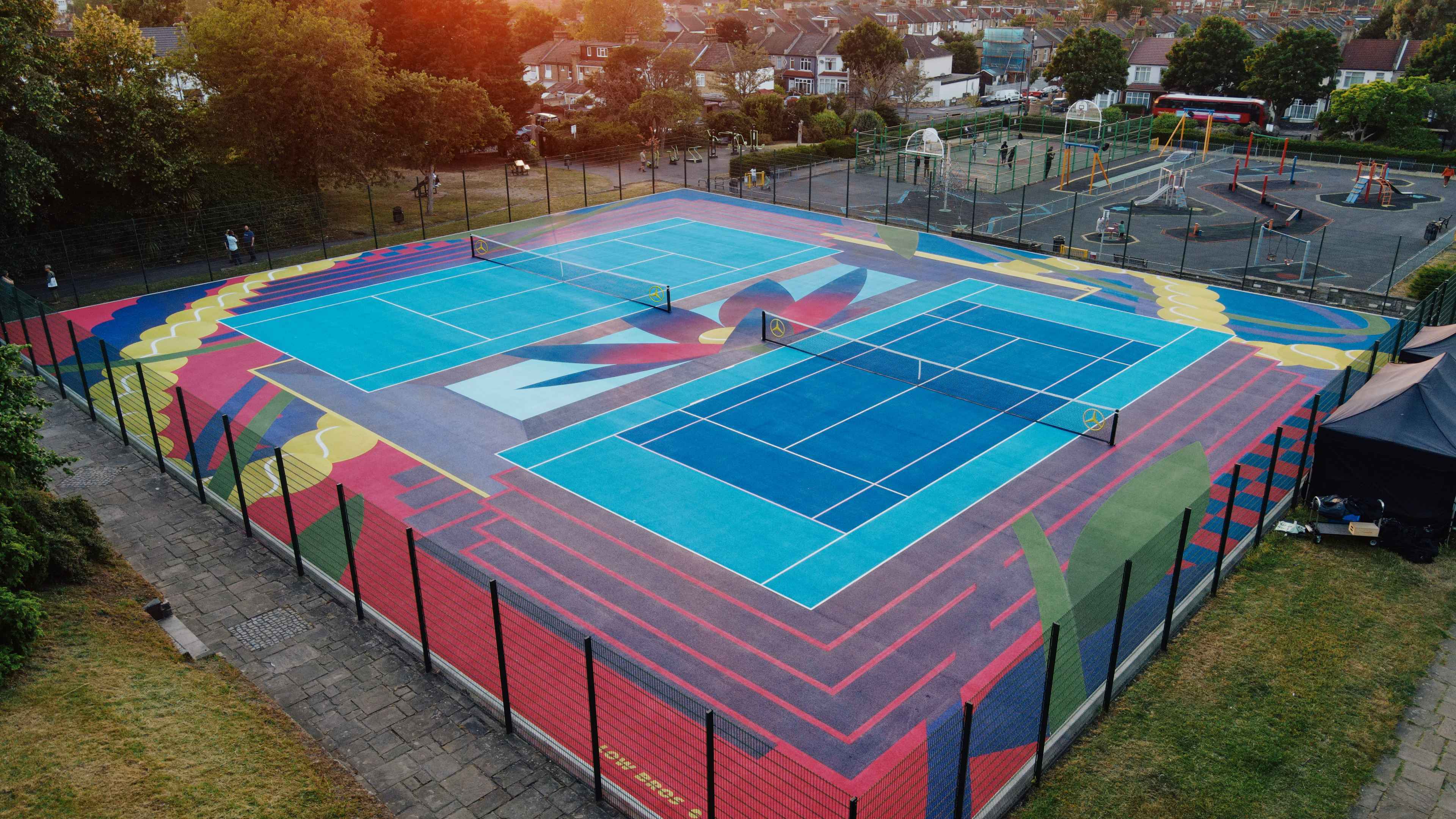 Bostall Gardens is the world's coolest tennis court | Square Mile