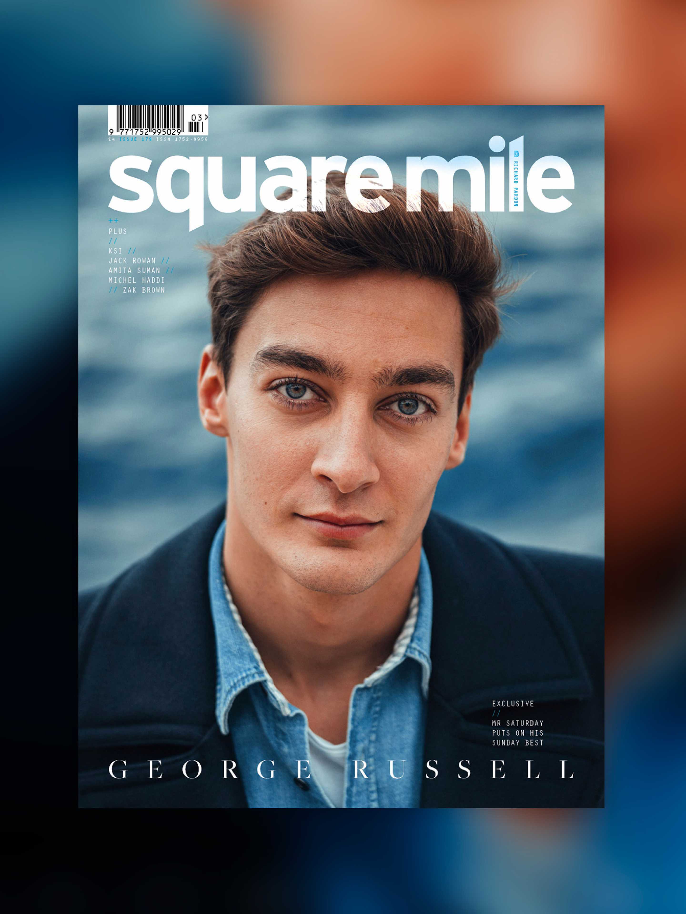 F1 driver George Russell: "I'm ready to fight." | Square Mile