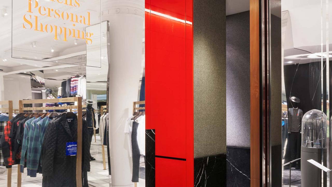 Spend an evening with the men's personal shopping team at Selfridges ...